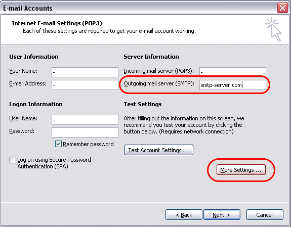 Mac Mail Outgoing Server Settings Authentication Koplarge